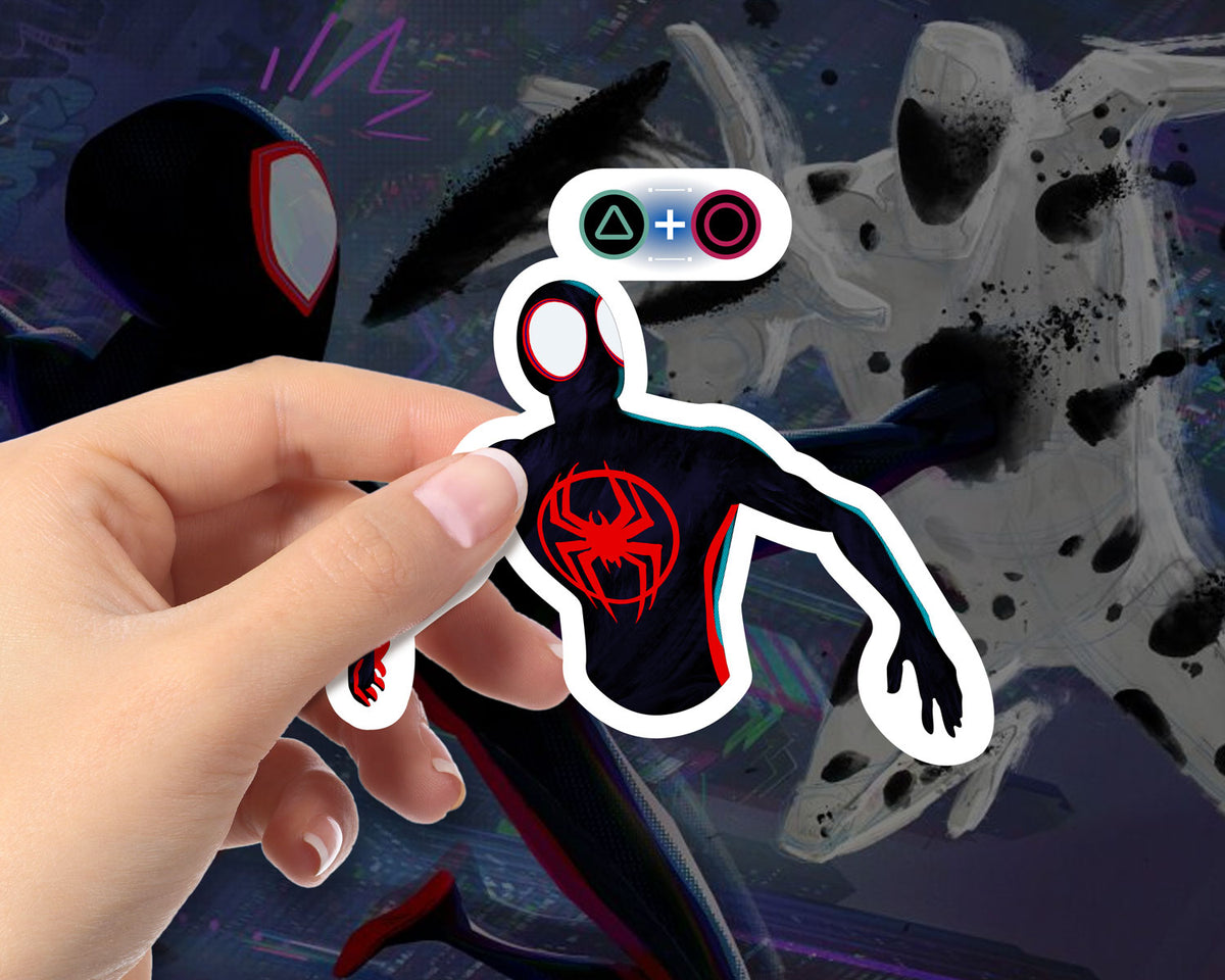 Spider-Man Miles Morales Sticker – Vectored Studios
