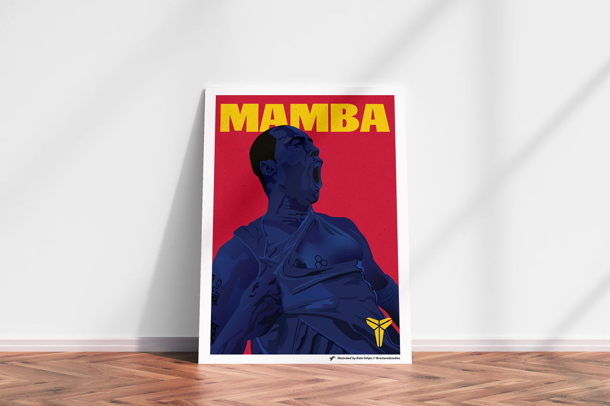 Mamba - Kobe Bryant 'Starboy' Poster – Vectored Studios