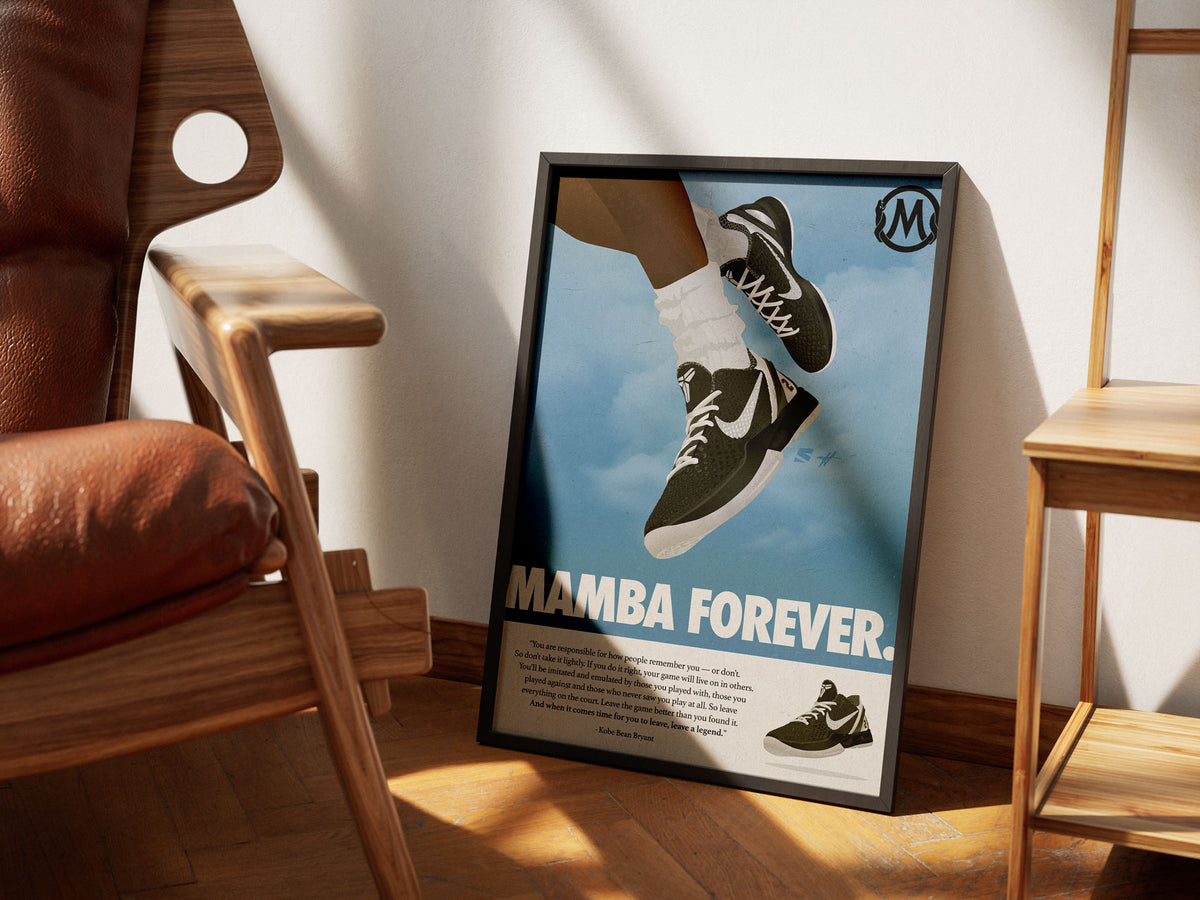 Nike Kobe 6 Mambacita Sweet 16 Poster - Mamba Forever – Vectored Studios